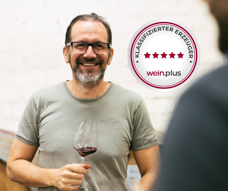 wein.plus: Balthasar Ress erziehlt die Höchstauszeichnung mit 5 Sternen